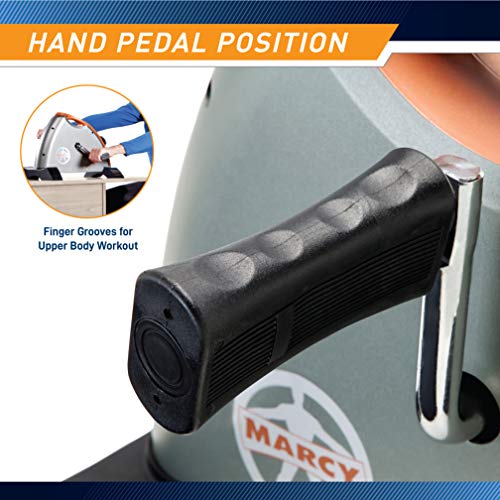 Marcy Cardio Mini Cycle β Portable Cardio Machine with Variable Resistance for Home Gym NS-909