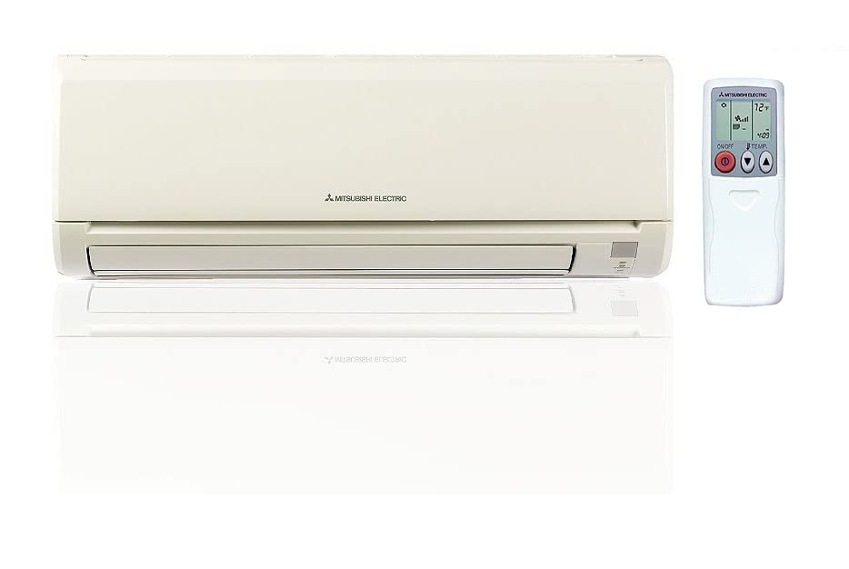 Mitsubishi 24,000 BTU 2 TON Cool & Heat Wall Mounted Ductless Mini Split System SEER 20.5 Energy Efficient Heat Pump System