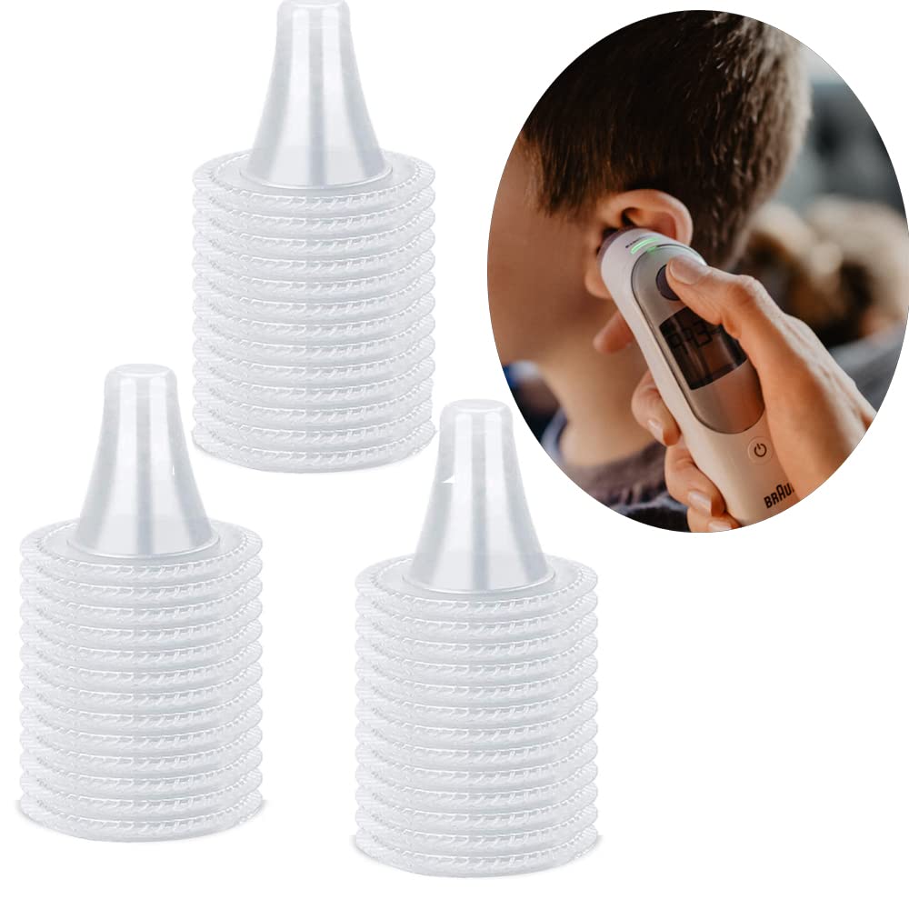 Ear Thermometer Cover, 200 Counts Disposable Thermometers Probe Covers Refill Caps Refill Caps for All B r aun Thermometer Models Digital Thermometers Sleeve