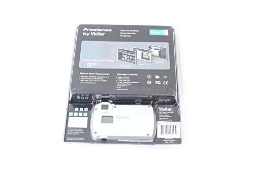 Freelance Digital Cam Point and Shoot Camera - Red/Silver