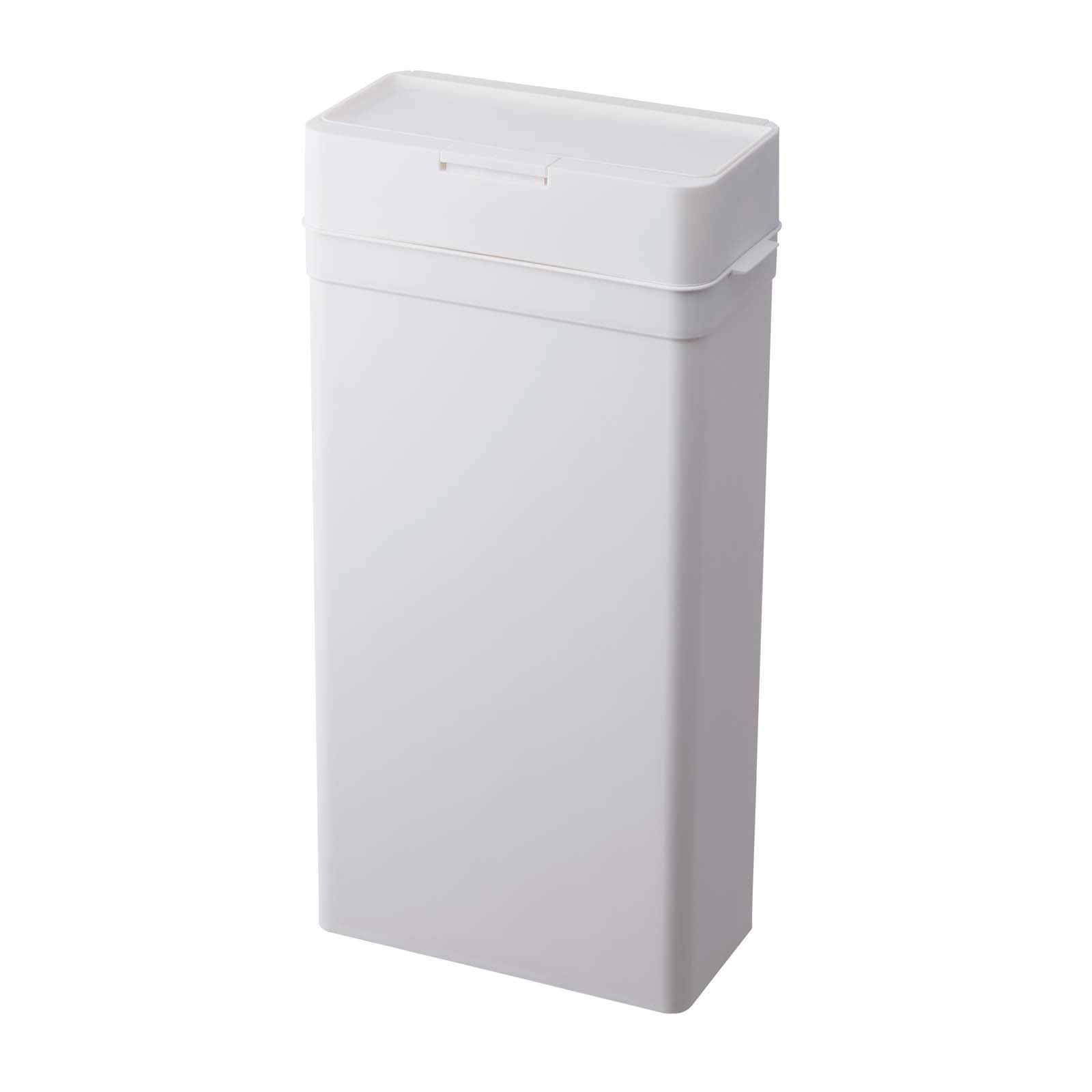 Like-it | LBD-02 | Odor-Free Trash Bin, Slim and Stylish | Odor Leakage Prevention, Kitchen, Living, Diaper and Pets | 13.2" × 6.7" × 24.6" | White | 6.6 gal
