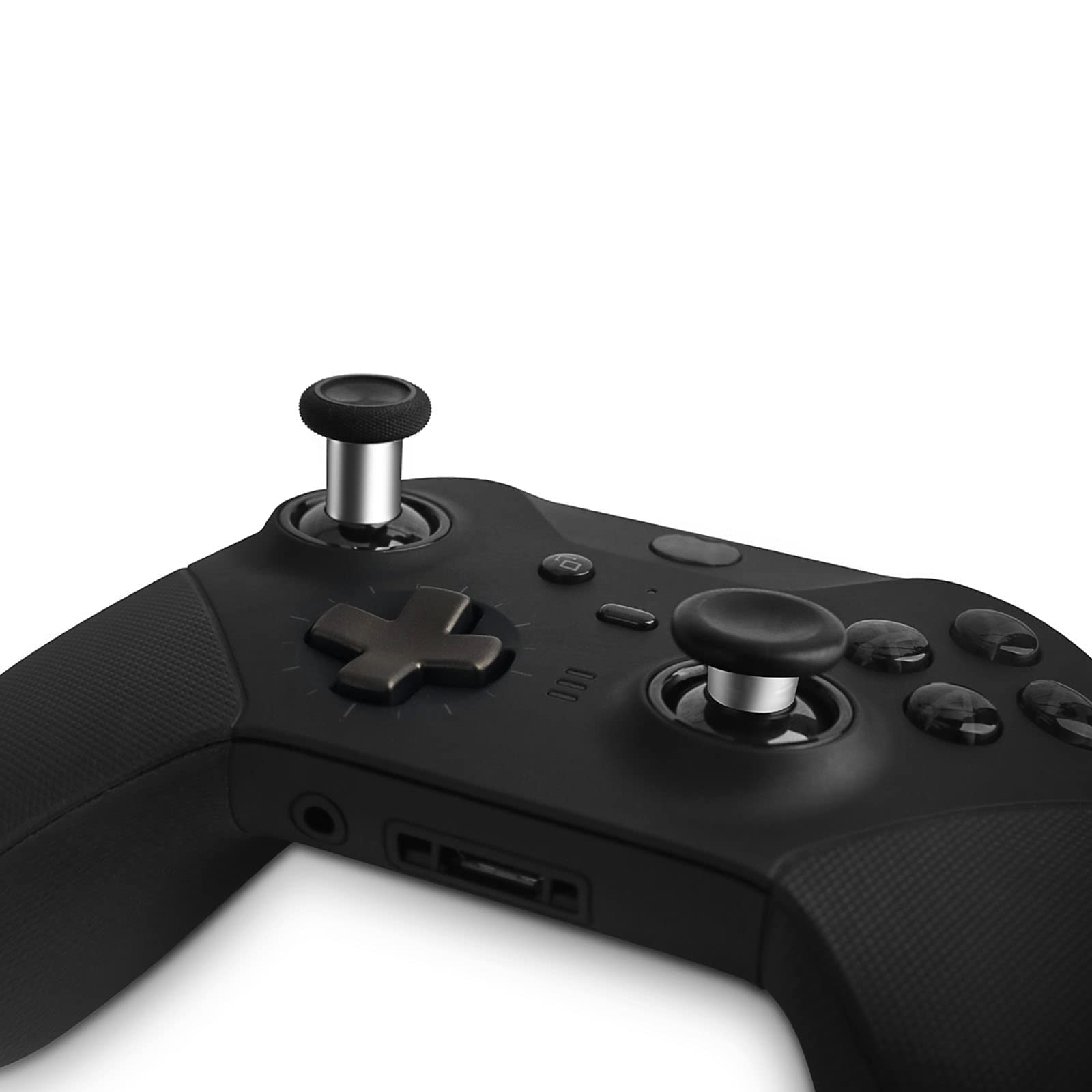 DUXICEPIN Metal Thumbsticks for Xbox Elite Controller Series 2, Xbox Elite Controller Series 2 Accessories Components Metal Mod 4 Swap Magnetic Joystick, 4 Paddles, 1 Standard D-Pads