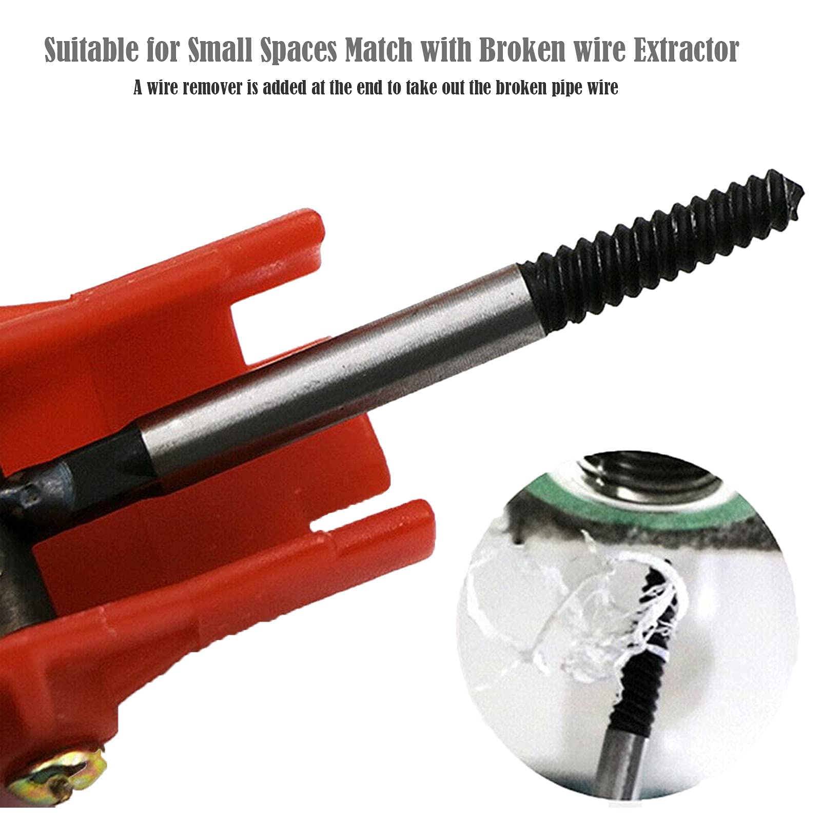 Faucet and Sink Installer Tool,8 in 1 Faucet and Sink Installer Multi Tool,Multi-Purpose Plumbing Tool Multifunctional Repair Installation Hand Tools For Toilet Bowl/Sink/Kitchen(One-way Red)