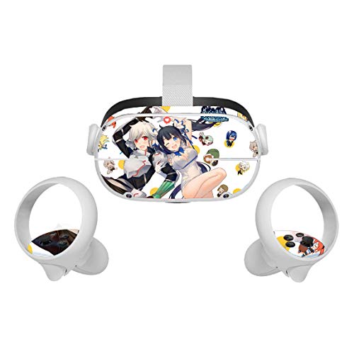 Dungeon ni Deai Anime TV Series Oculus Quest 2 Skin VR 2 Skins Headsets and Controllers Sticker Protective Decal Accessories