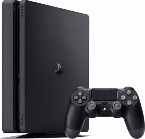 PS4 Slim Bundle (2 Items): PlayStation 4 Slim 1TB Jet Black and Destiny 2 Game Disc