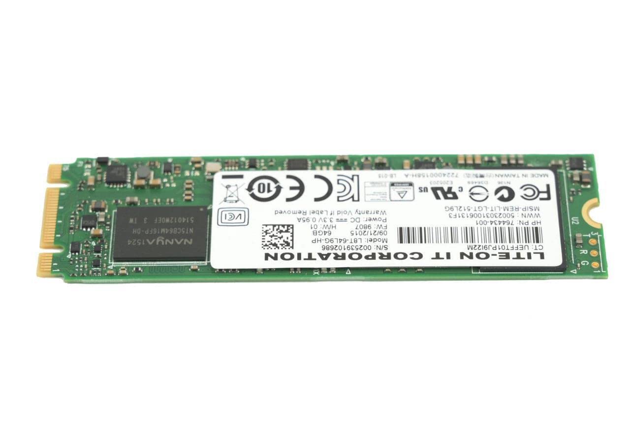 Ebid-Dealz Replacement for M.2 2280 Internal SSD Lite On L9G Series 64GB SATA 6Gbps L8T-64L9G 764434-001