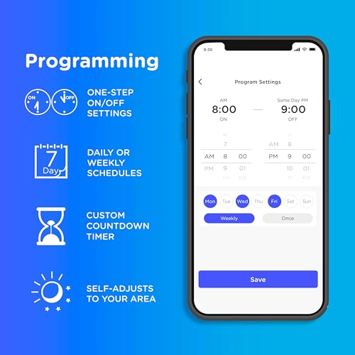 Enbrighten Vibe Smart Light Bulb, A19, Dimmable, 2700K-6500K Adjustable White, Works with Alex and Google Home, Wi-Fi Light Bulb, 51336