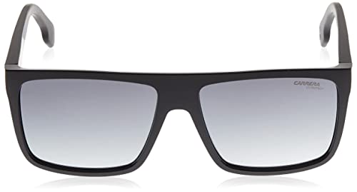 Carrera unisex adult Carrera 5039/S Sunglasses, Black/Dark Gray Gradient, 58mm 16mm US