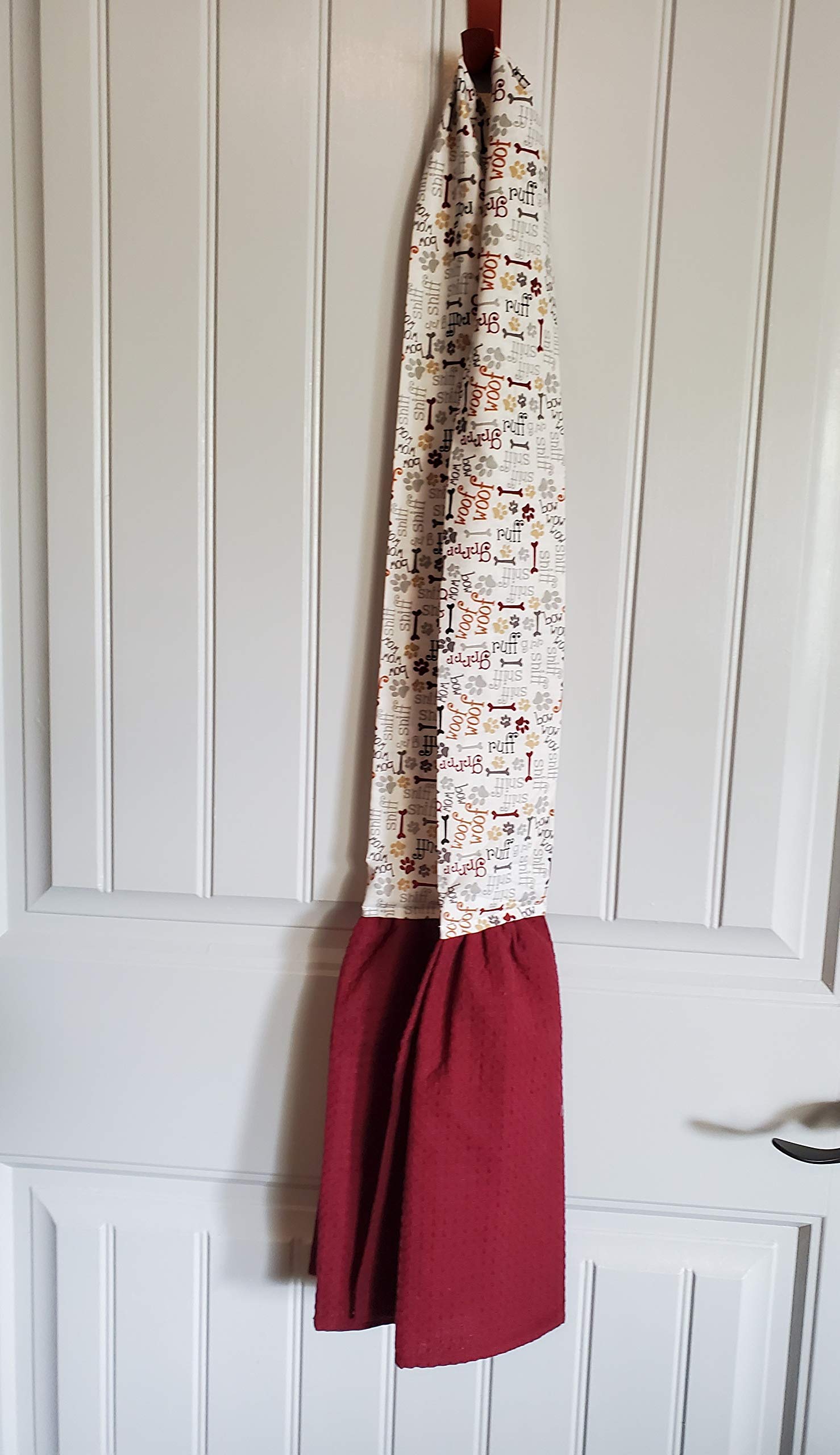 Dog Lover Neck Towel, Kitchen Boa, Neck Apron, Kitchen Neck Scarf, Kitchen Scarf, Baker’s Boa, Chef’s Towel, Cooking Towel, Grilling Towel, Gifts under $25, Ships Same/Next Day!