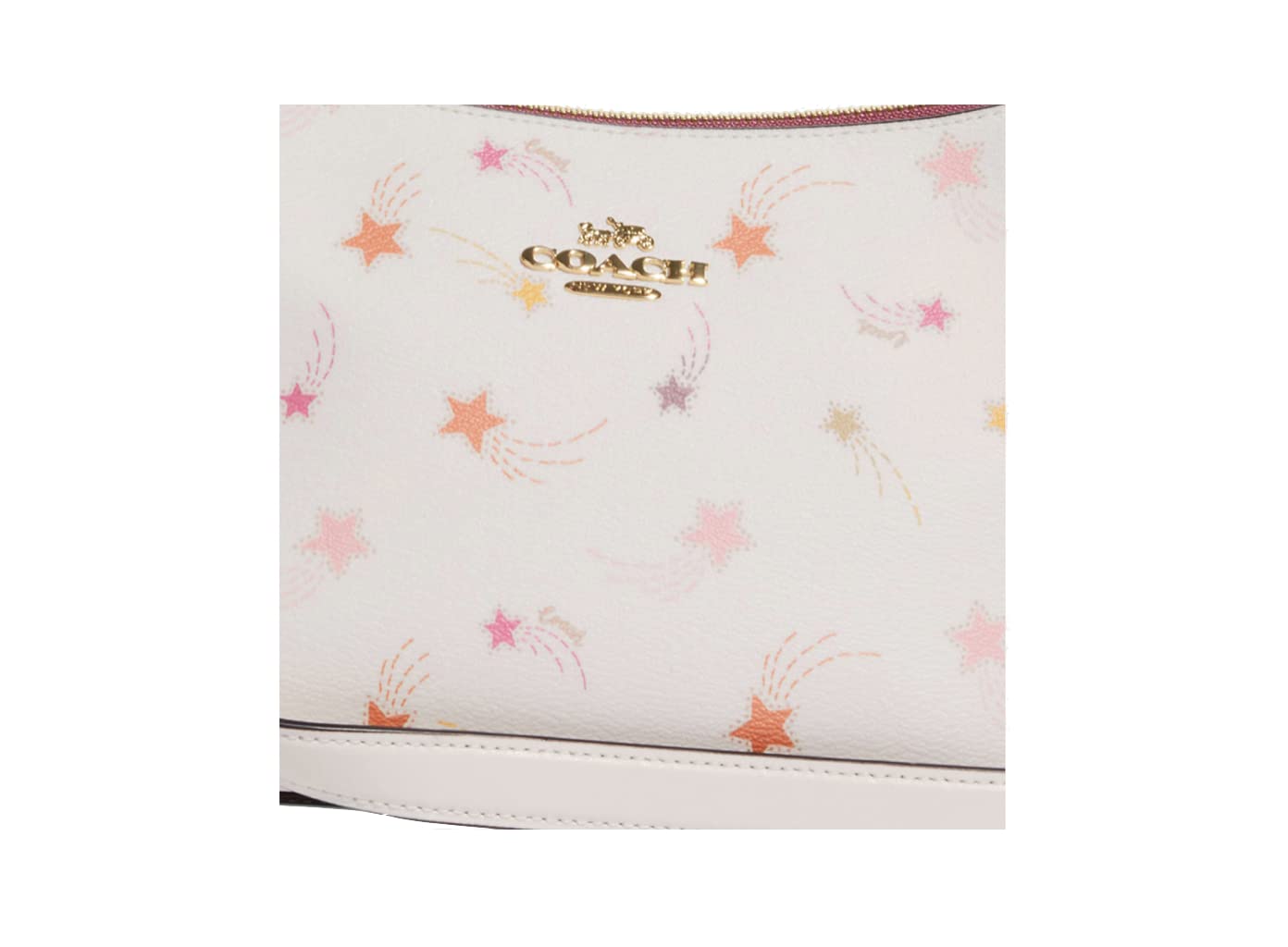 Coach Clara Shoulder Bag In Signature Canvas and Crossgrain Leather (IM/Chalk Multi)