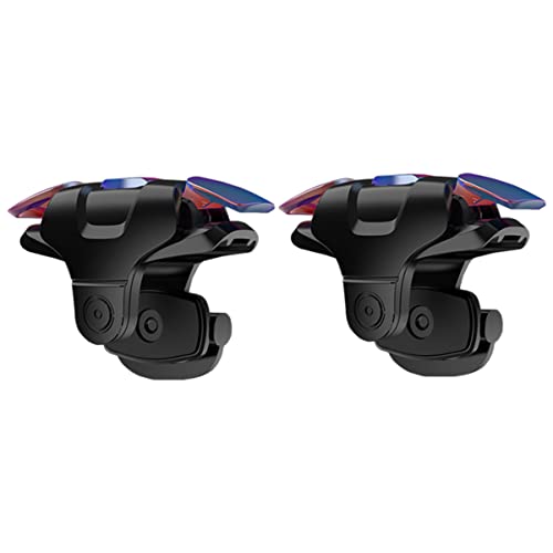 Mikikit Phone Handle 3 Pairs Mobile Mobile Game Controller Mobile Phone Gaming Triggers Gamepad Mobile Game Trigger Controller Joystick Grips