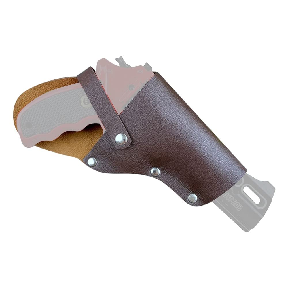 Children Toy Gun Holster, PU Leather Revolver Holster Handgun Waist Carry for Full Sized, Compact, Revolver Gun