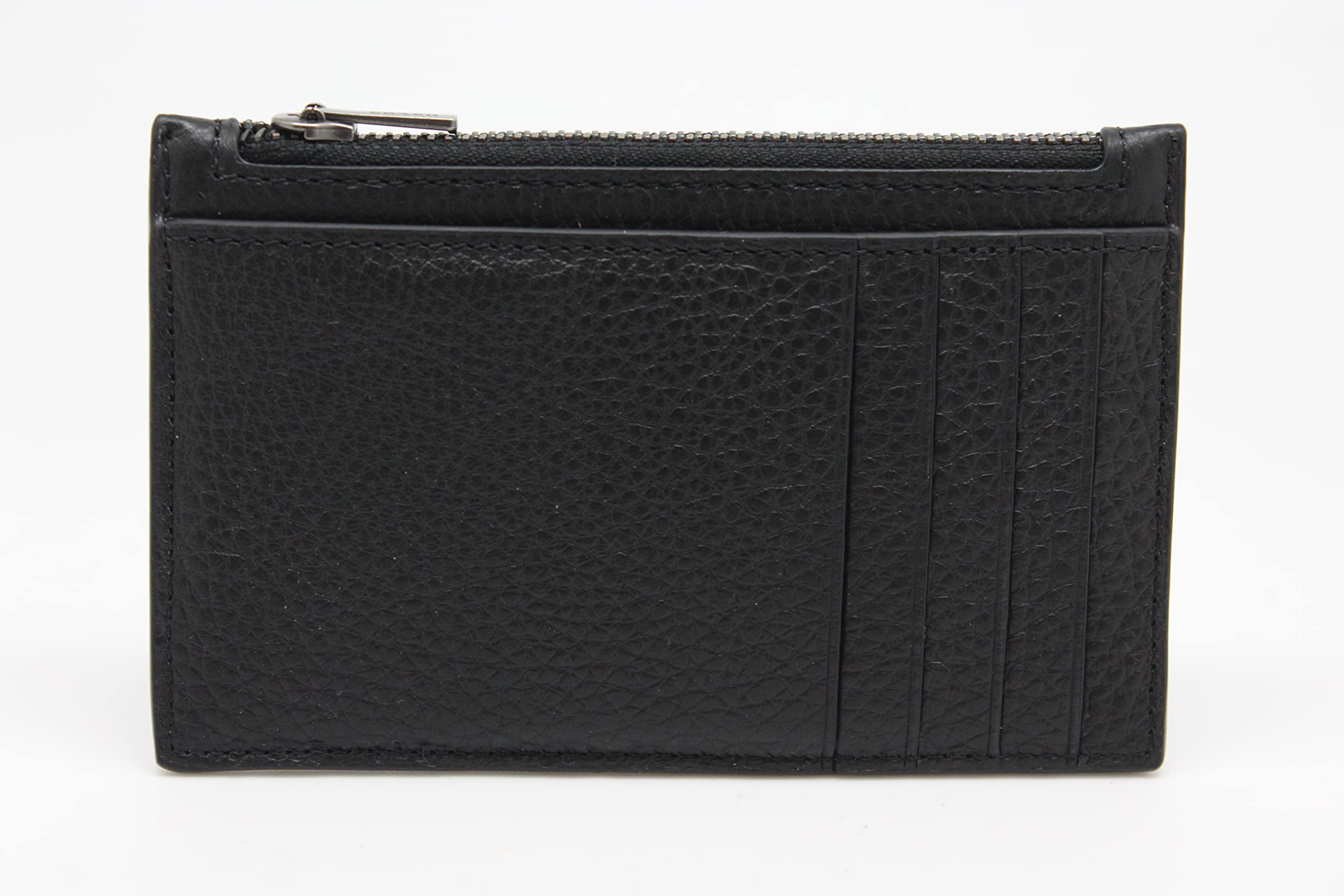Coach Men Zip Card Case Black
