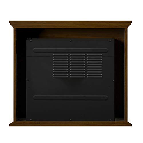 duraflameĀ® Wall Mantel with Infrared Quartz Electric Fireplace and Crackling Sound
