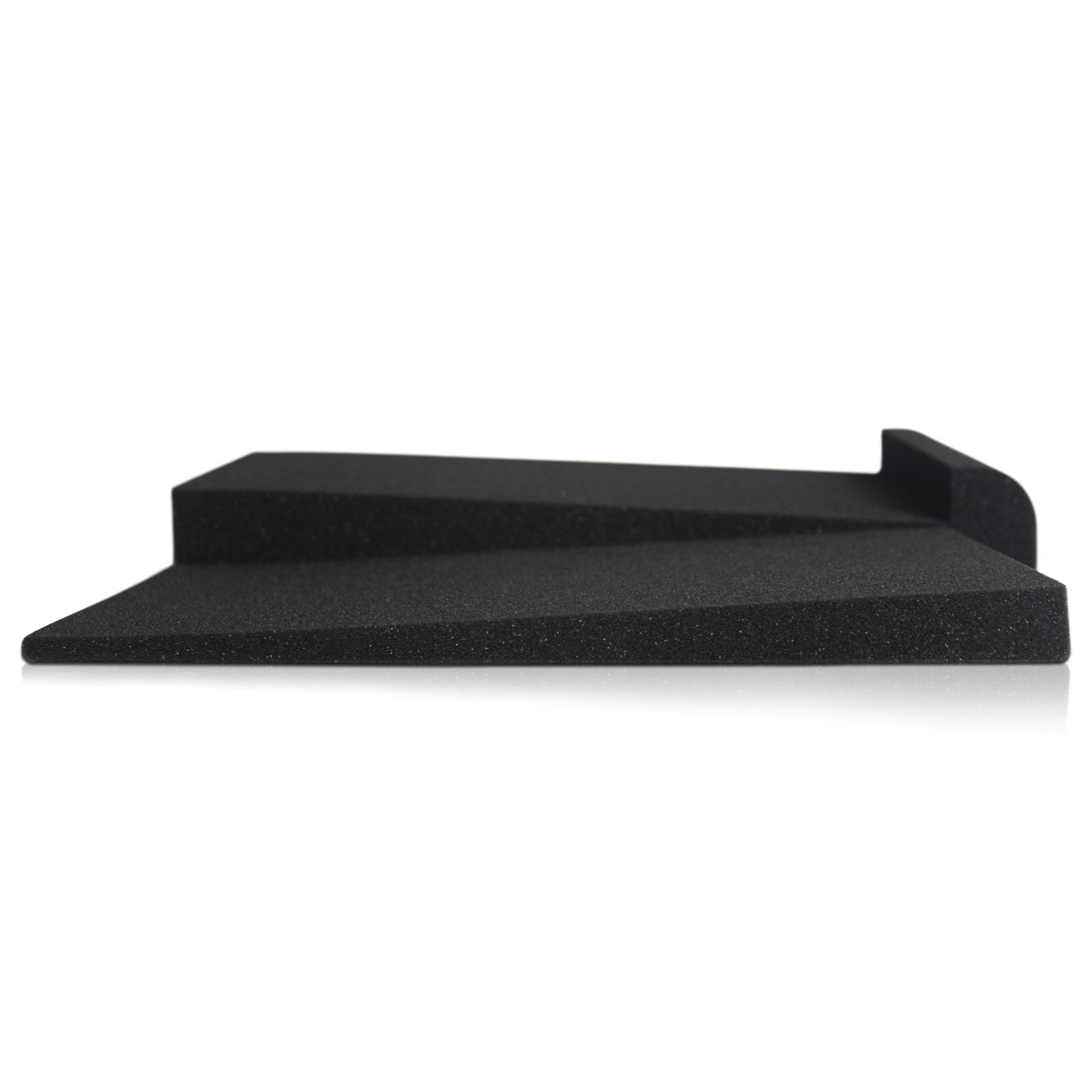Studio Monitor Isolation Pads - Suitable for 4"- 5" inch Speakers - Speaker Isolation Pads Fits Most Desktops - High-Density Acoustic isolation Foam - Angled Speaker Foam Stand - 2 Speaker Pads
