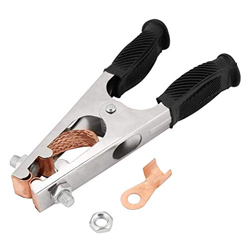 FTVOGUE 500A Welding Clamps Electroplated Welding Earth Clamp for Manual Welder Copper(US type)