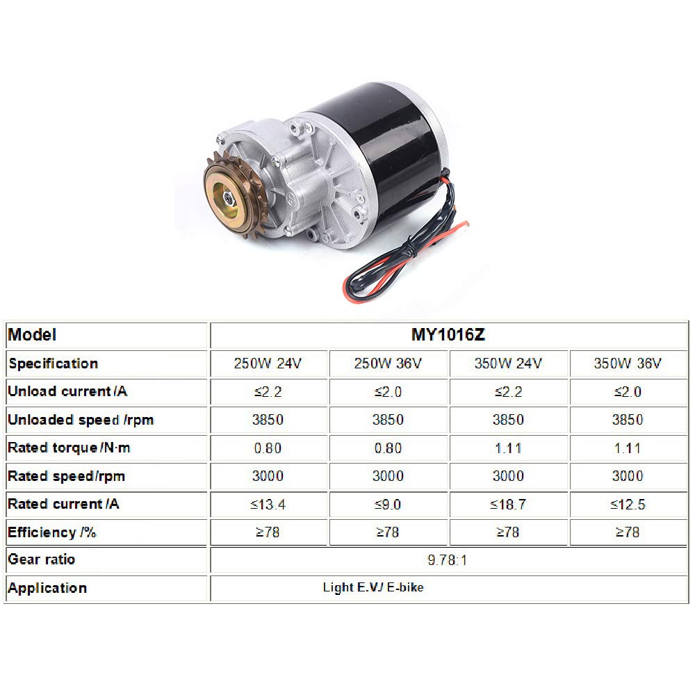 DYRABREST 350W 24V Electric Bike Conversion Kit Electric Mountain Bicycle Hub Motor Kit Drive Motor Kit Engine Conversion Custom Kit for Left Side Mountain Bike (Twist Kit)
