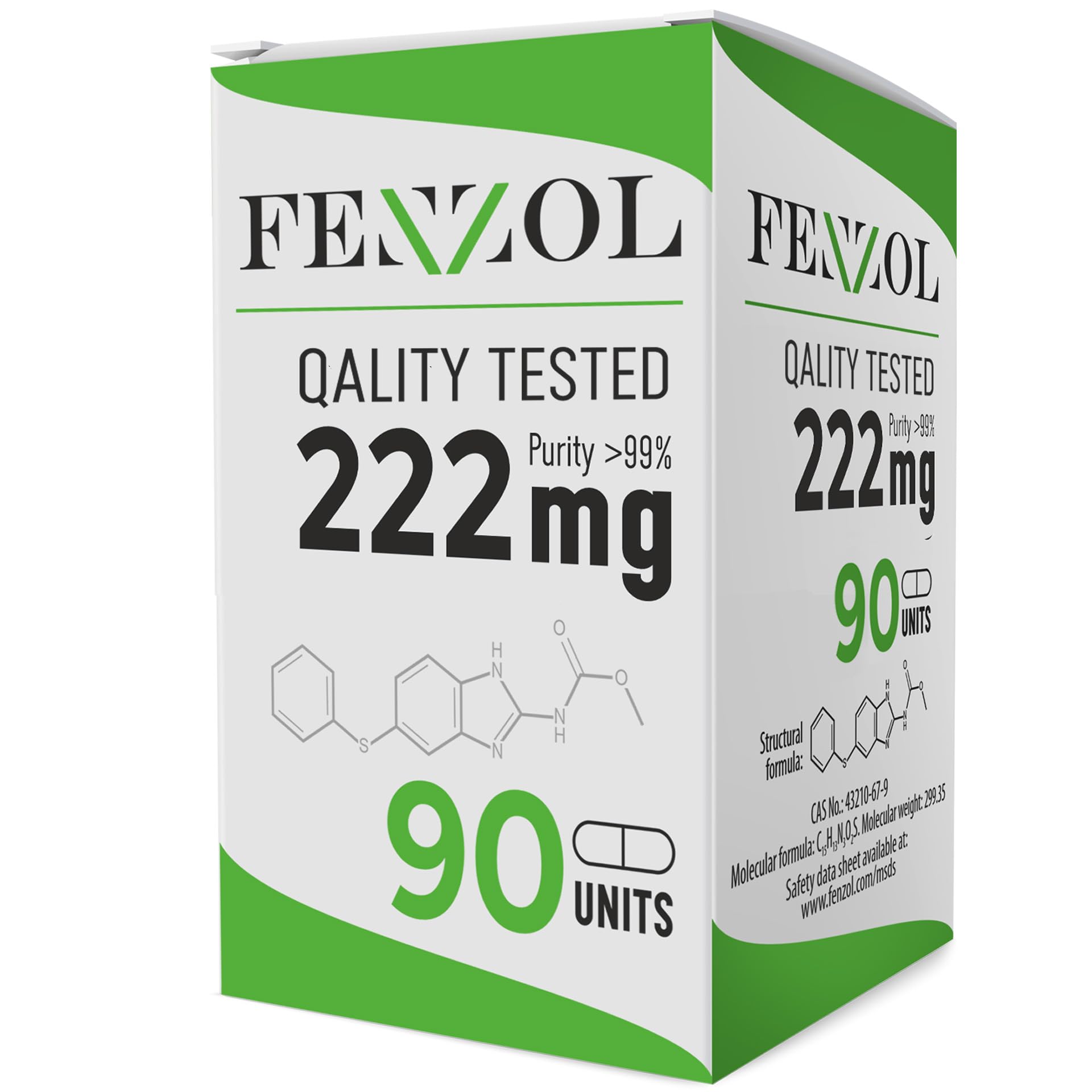 FENZOL | 222 | mg | 90 ct | Purity >99%