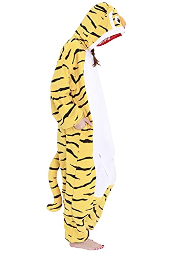 SAZAC Tiger Kigurumi - Onesie Jumpsuit Halloween Costume