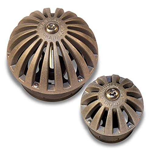 Guardian Drain Lock Dome-D-Lock Commercial Floor Sink Locking Dome Strainer For Restaurants, Hotels, Kitchens, Managers To Prevent Clogs and Pipe Damage 3 Inch