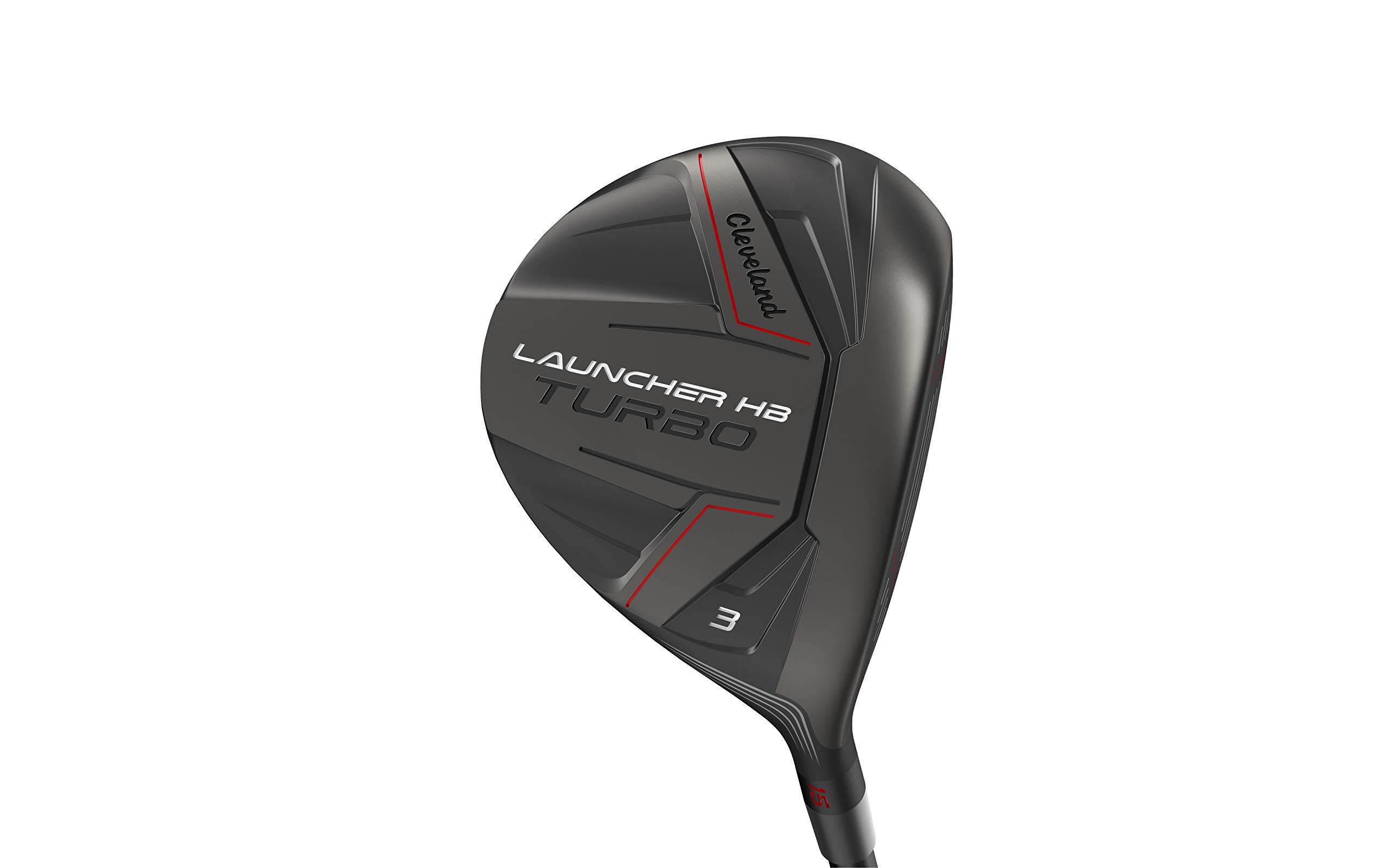 Cleveland Golf Launcher HBTurbo Fairway Wood 3 A RH , Black, Large