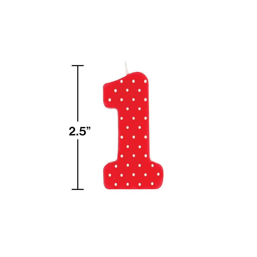 Creative Converting Ladybug Fancy 1st Birthday Party Decorations Kit