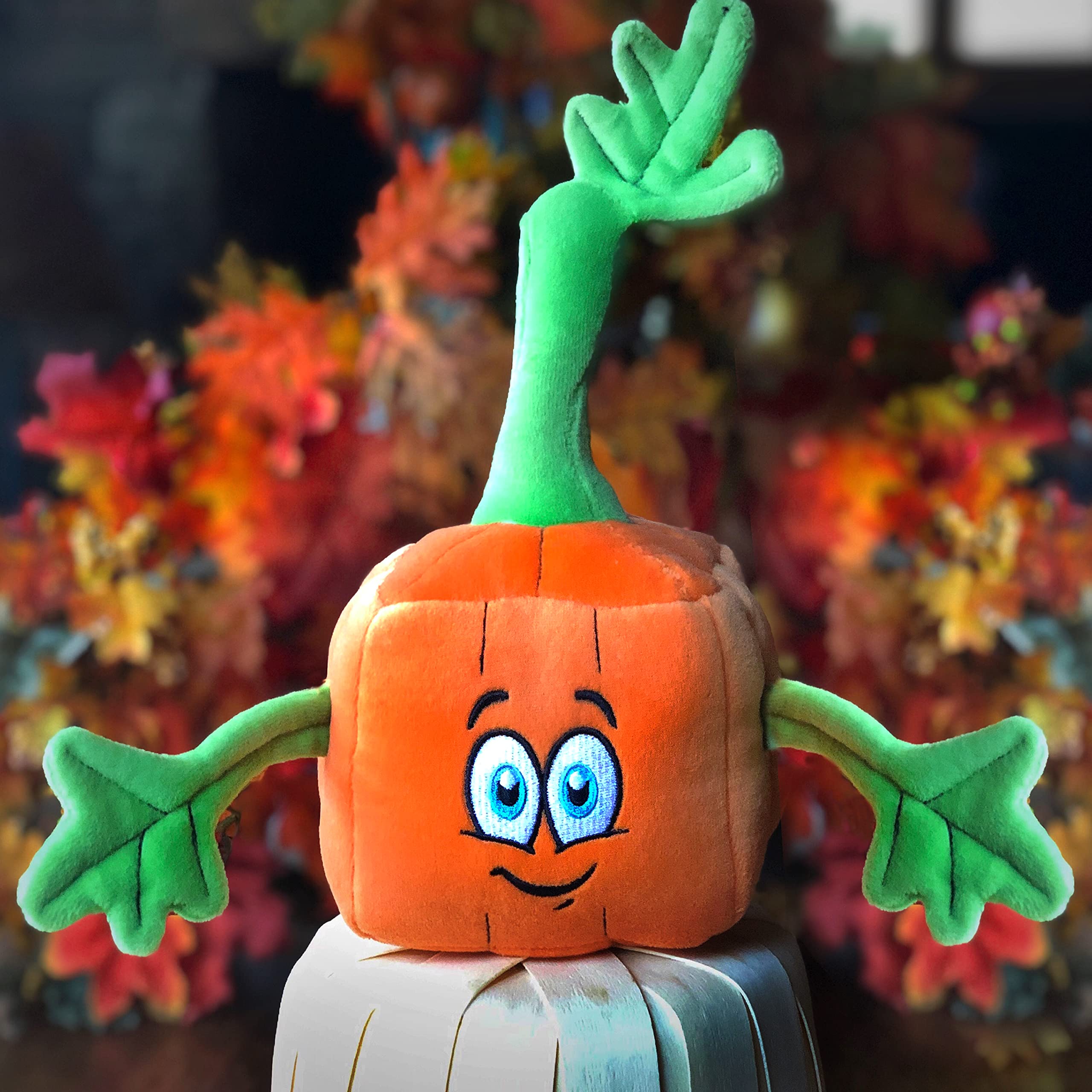 Spookley the Square Pumpkin 6" Plush Toy - Halloween Stuffed Animal Toy for Children
