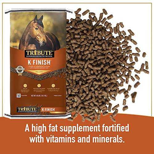 TRIBUTE Kalmbach Feeds K Finish for Horse, 40 lb