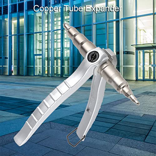 TOPINCN Tube Expander, Stainless Steel Manual Copper Tube Expander Universal Hand Refrigeration Tools Air Conditioner Maintain Repair Tube Expander