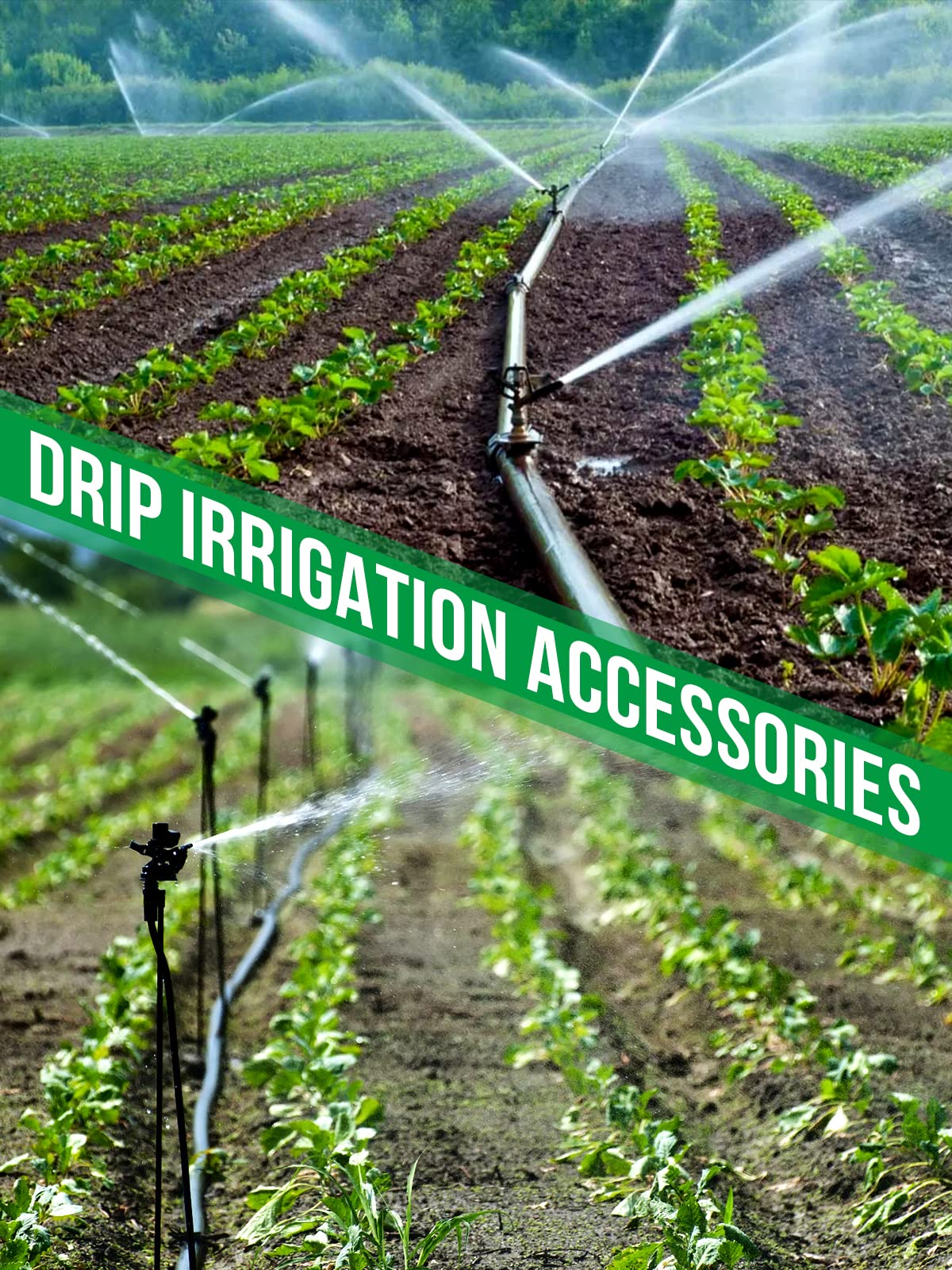 Kalolary 500 Pcs Drip Irrigation Plug, 1/4 inch Tube End Closure Irrigation Plugs Irrigation Stopper for Home Garden Lawn Supplies(Black)