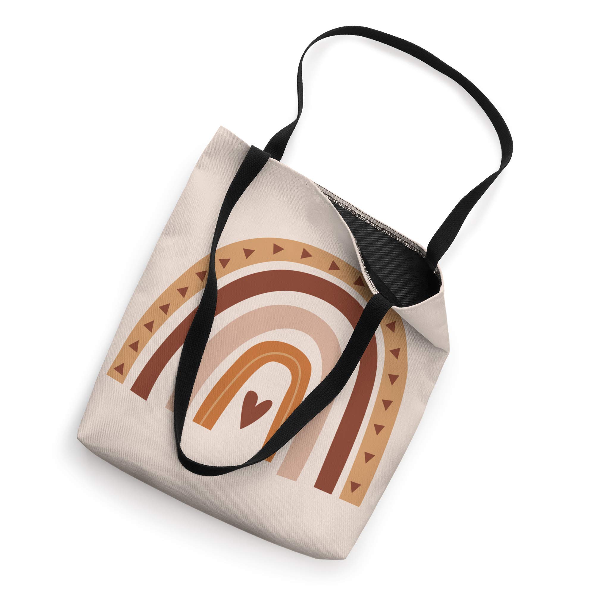 Cute Rainbow Mama Teacher Gifts Bohemian Pastel Boho Retro Tote Bag