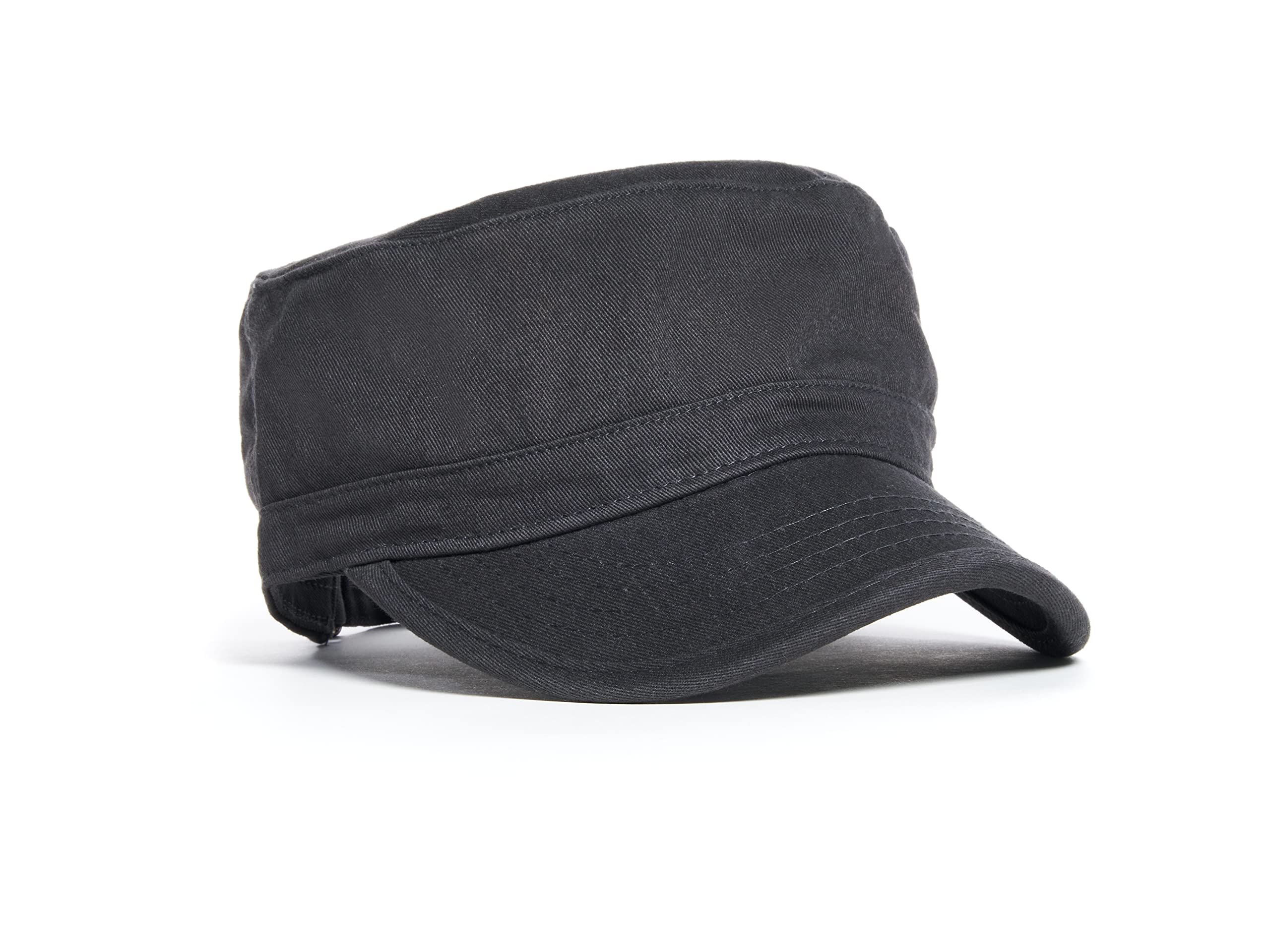 Datoni Army Cadet Men Hat Military Army Hats Women Mens Baseball Cap (Black)