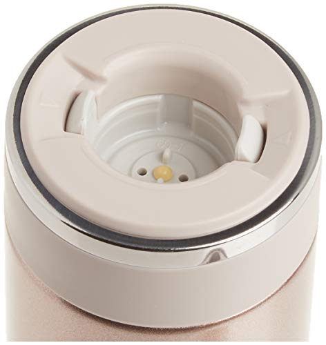 Zojirushi Stainless Steel Travel Mug with Tea Leaf Filter, 11-Ounce/0.34-Liter, Pink Champagne
