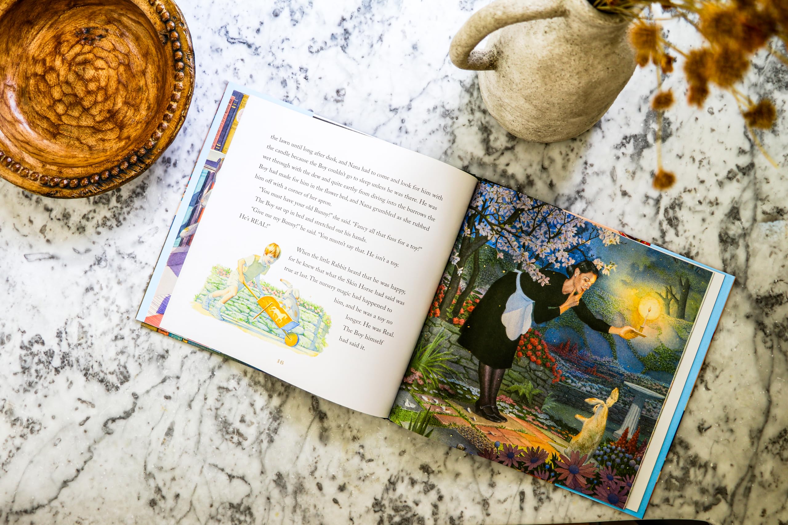 The Velveteen Rabbit Hardcover: The Classic Edition by acclaimed illustrator, Charles Santore (A Heartwarming Tale of Love and Magic) (Charles Santore Children's Classics)