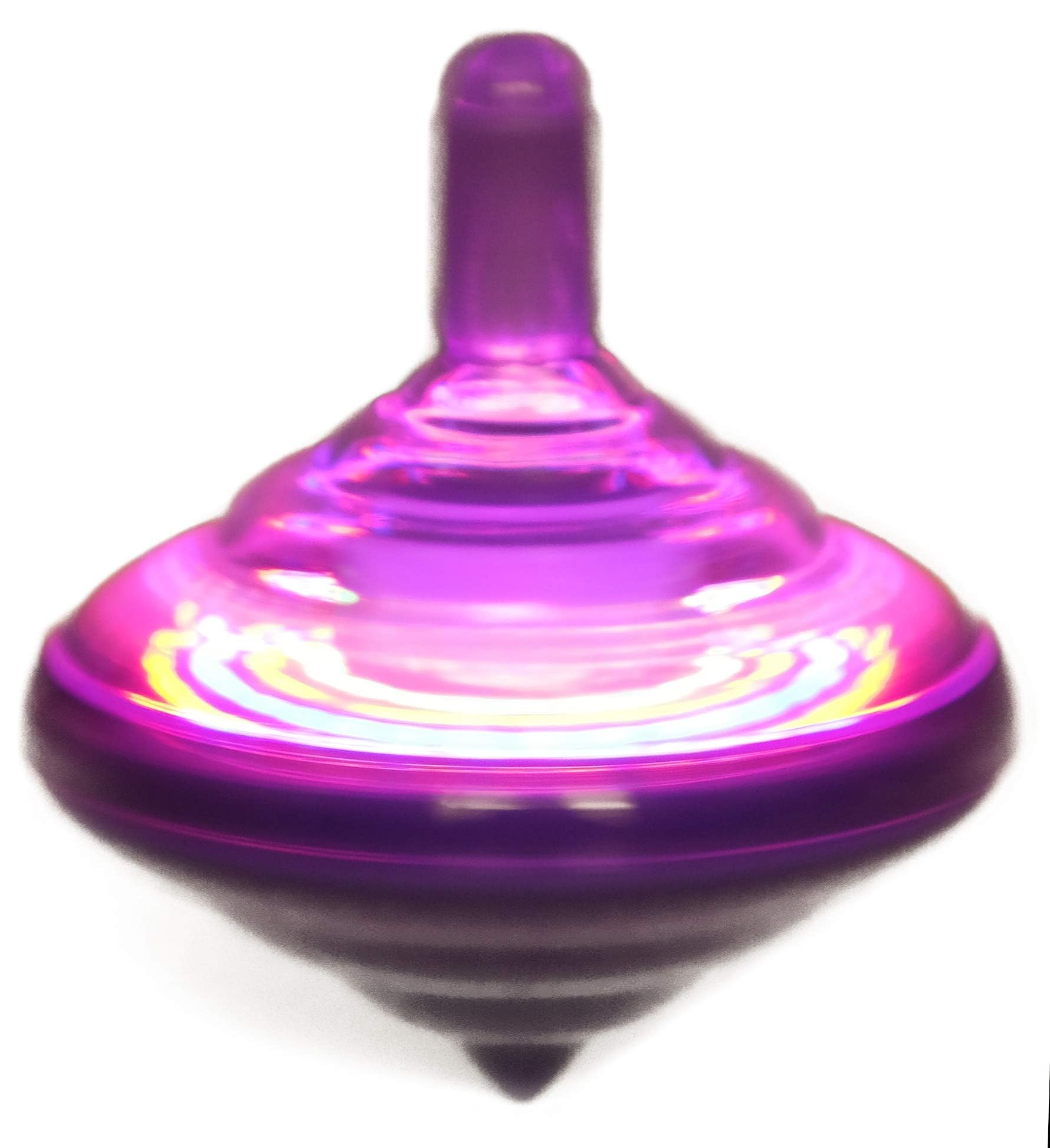The Dreidel Company Hanukkah Musical Light-Up Dreidel Spinning Tops Set, Plays 2 Classic Hanukkah Songs, Assorted Colors (2-Pack)