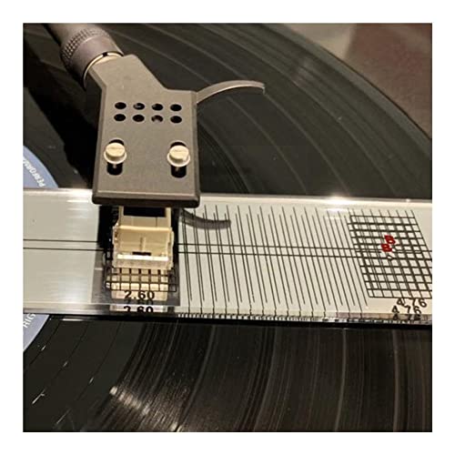 ELUSSO Record Weight for Vinyl Pickup Calibration Distance Meter Prong Record Phono Calibration LP Turntable Phonograph Stylus Vinyl Cartridge K9L5