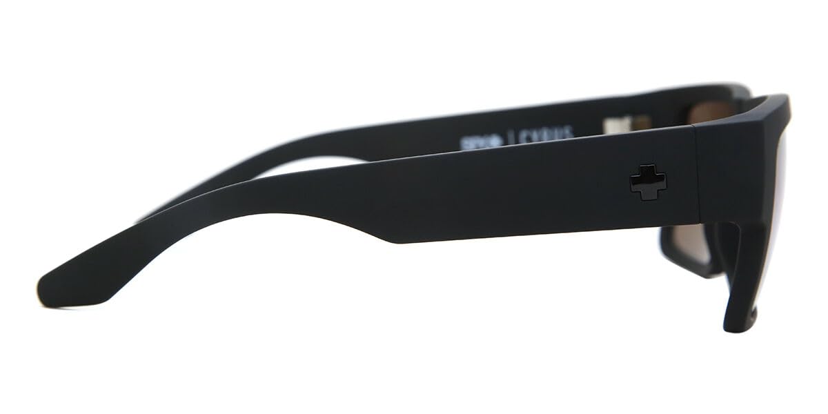 Cyrus Soft Matte Blk Happy Brnz Polar w/Green Spectra Mirror