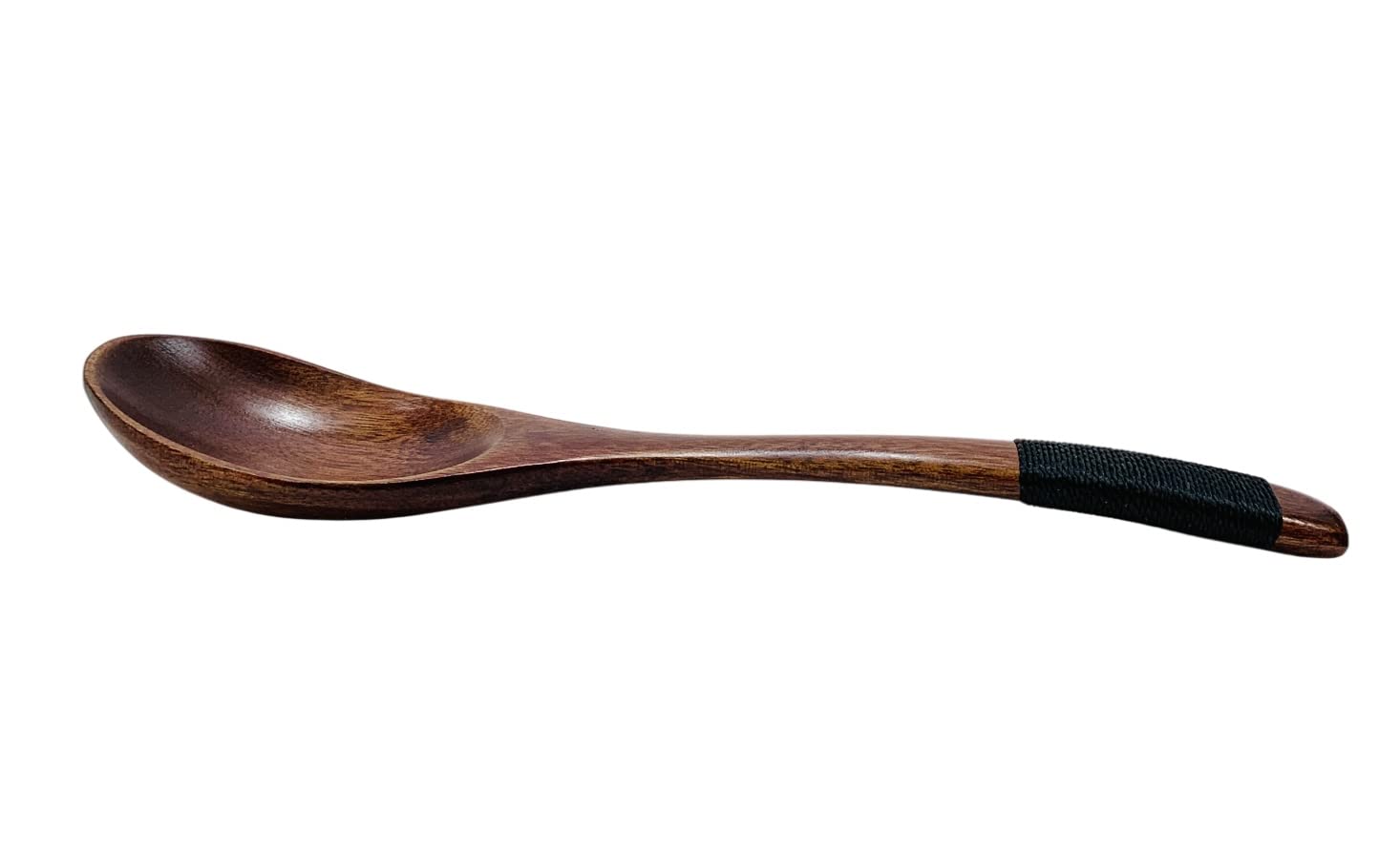 JapanBargain 2685x4, Set of 4 Wooden Dinner Spoons Yogurt Spoons Snack Spoons Ice Cream Spoons Children Spoons, 7-3/4 inch