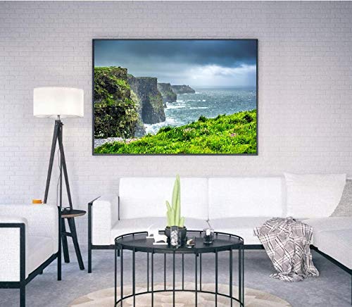 Deerbird 1000 Piece Large Jigsaw Puzzle - Cliffs of Moher, Ireland - 1000 Piece Puzzles for Adults and Teens - Landscape Series 19.69 * 27.55 Inches