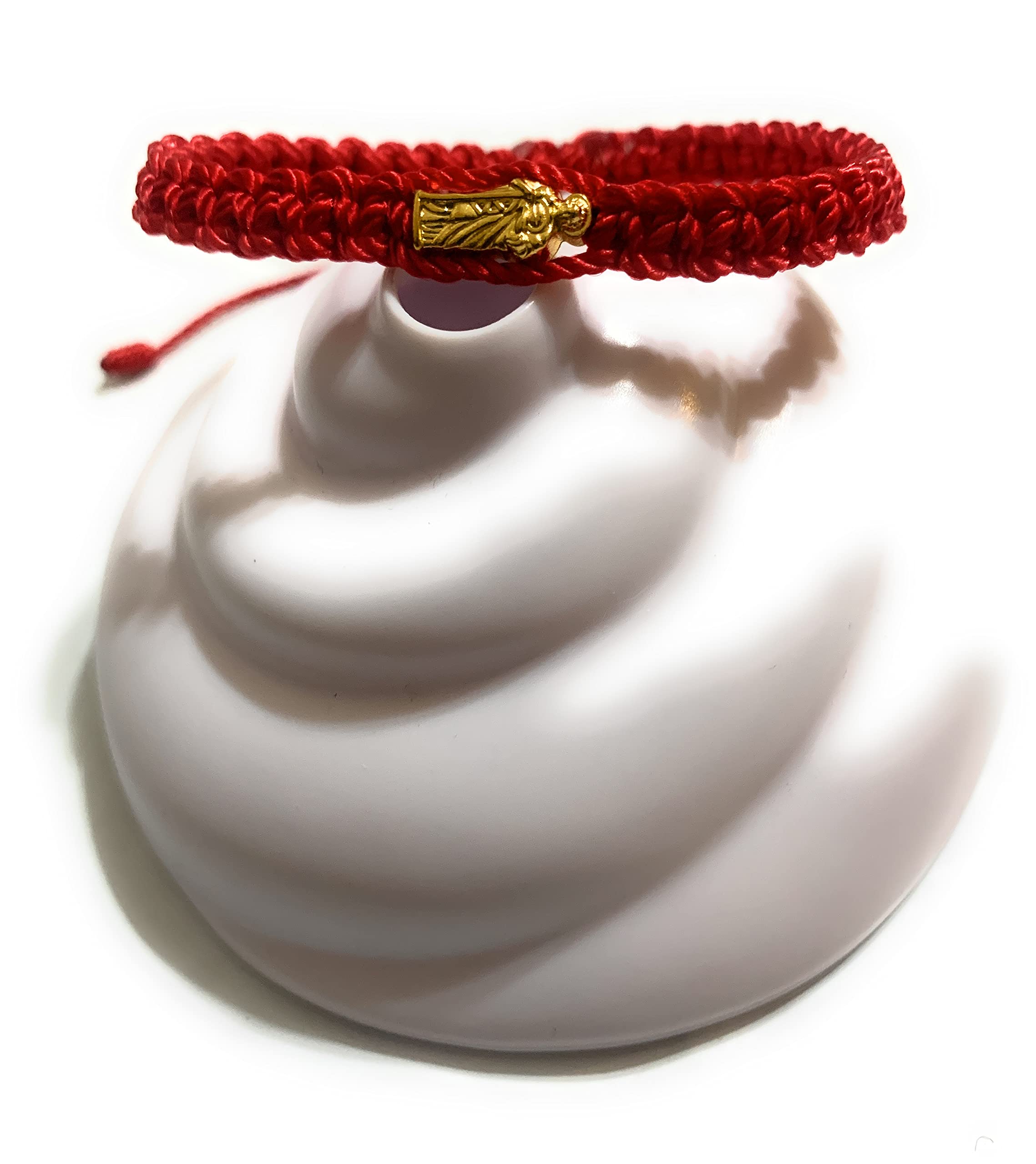 Chavarrieta Red Saint Jude Thaddeus Thread Bracelet Pulsera Roja de hilo de San Judas Tadeo