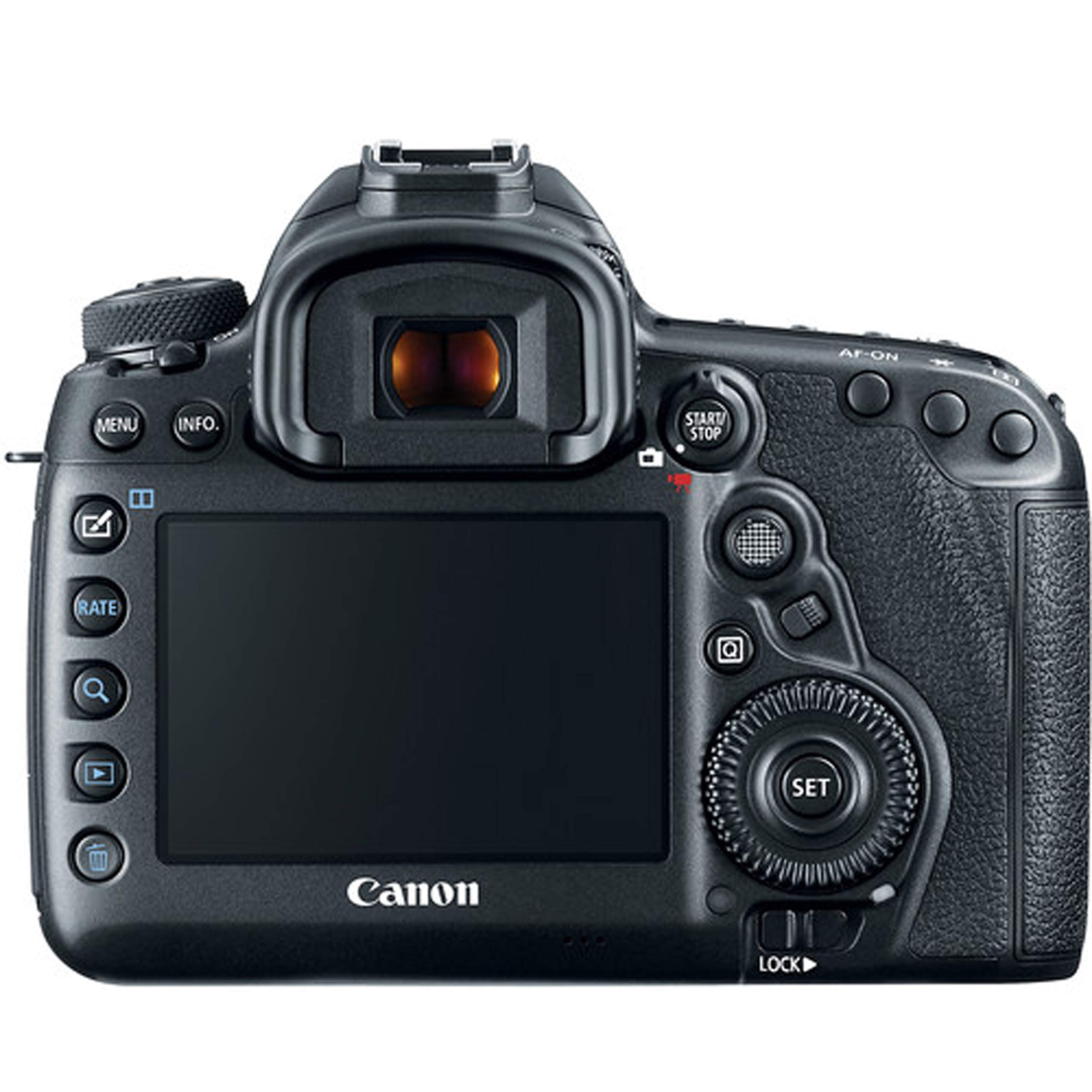 Canon EOS 5D Mark IV DSLR Camera w/ 24-105MM F/4 L + 75-300mm Zoom Lenses + 128GB Memory, TTL Speedlite Flash, Battery Grip, Filters, Case, Tripod + More (36PC Bundle Kit)