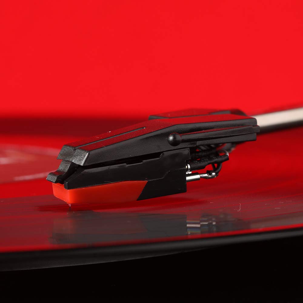 Cartridge Replacement, with 1PCS Record Player Cartridge 4PCS Phonograph Turntable Needle, for Vinyl Record Player, LP Record Player, Phonograph
