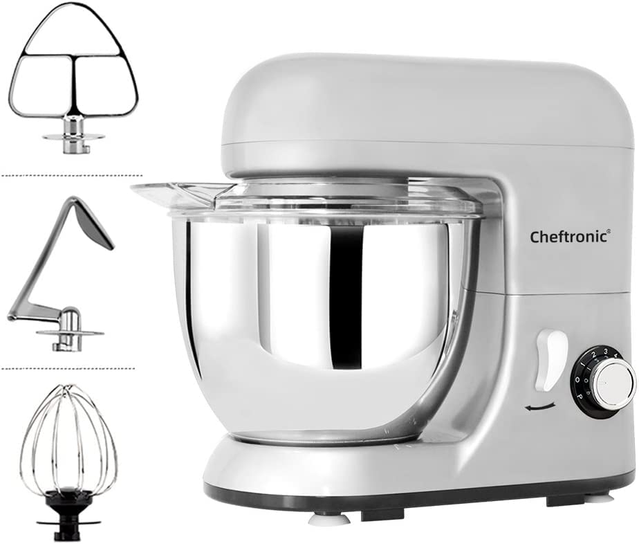 CHEFTRONIC SM985-Silver Standing Mixer, One Size, Silver
