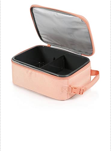 Fulton Bag Co. Thermal Insulated Zippered Lunch Bag Box (Upright) Hardbody Sturdy (Cantaloupe)