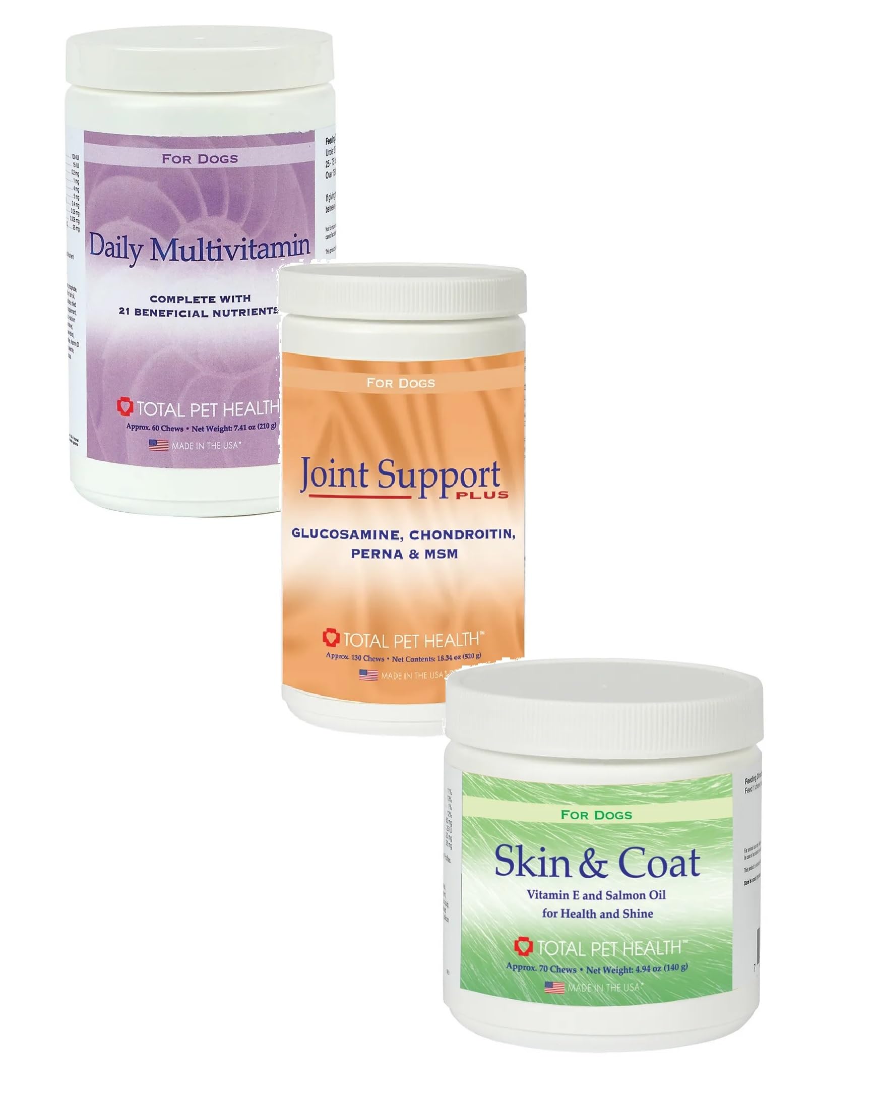 MPP Healthy Supplement Vitamins for Dogs Wheat and Corn Free Veterinarian Formulated (Skin and Coat)
