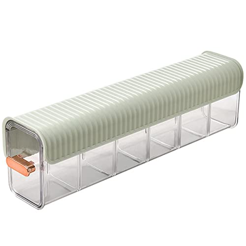 MOTHAF Multi-Functional Storage Box, 6 Cell Wall Mounted Transparent Storage Box, Underwear Socks Panties Drawer, Cabinet Storage Organizer, Hanging Storage Organizer