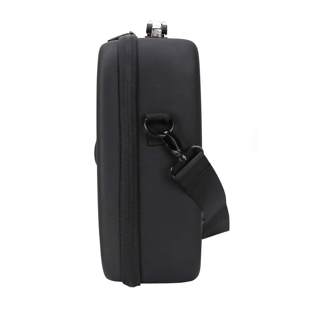 Toxz Waterproof Portable Storage Bag Carry Case for DJI Mavic 2 & Smart Controller,High-Density EVA and PU Material,Foam Protect,Padded Shoulder Strap,Large Capacity