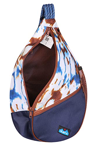 KAVU Paxton Pack Backpack Rope Sling Bag - Earth Sky Tie Dye