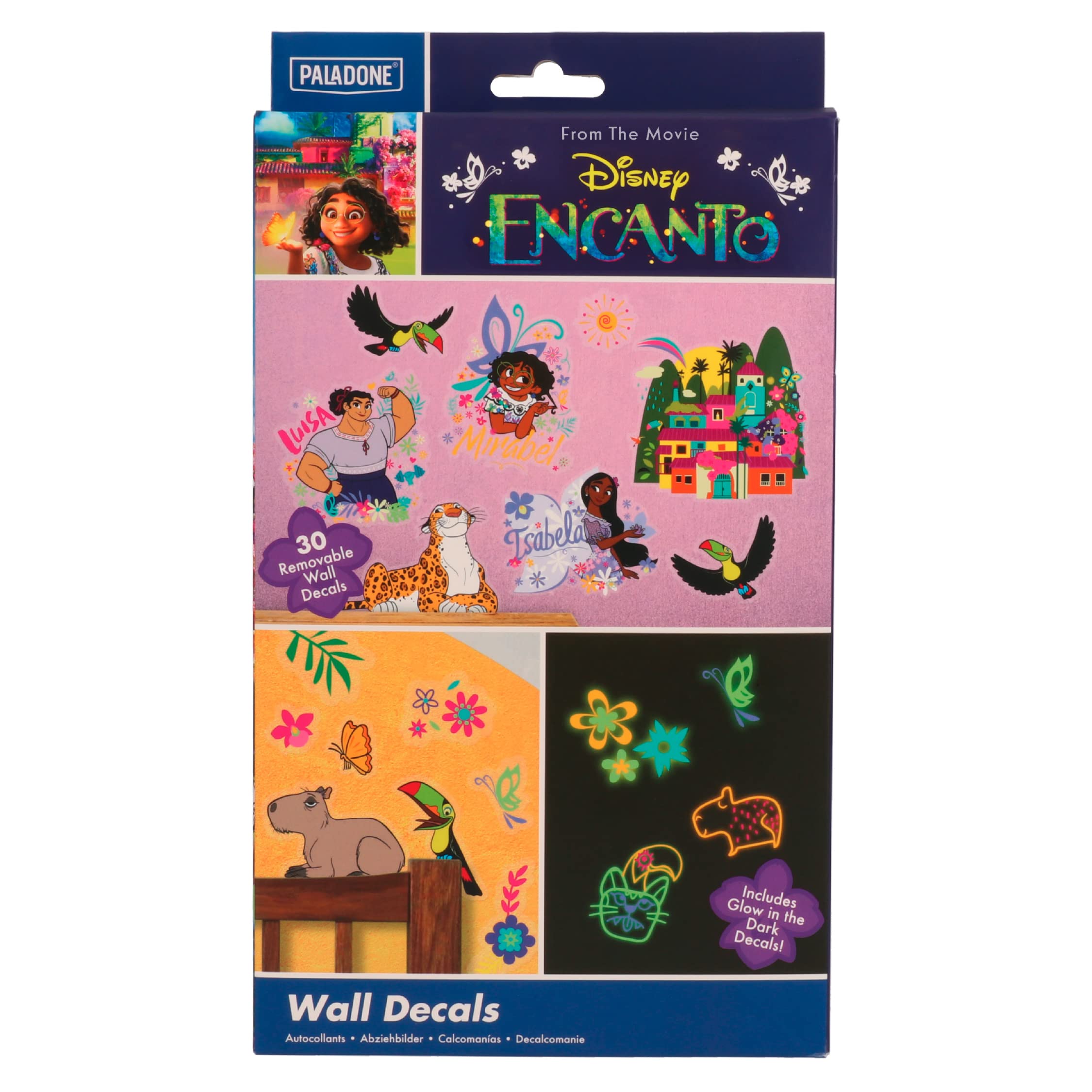 Encanto Glow in The Dark Wall Decals | Disney Animated Movies Bedroom Decorations