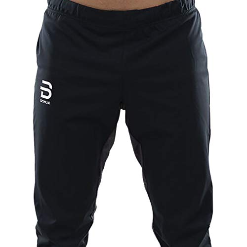 Daehlie Men's Power Pant - Classic Cross Country Skiing Wind and Water Resistant Pants, Black, Small
